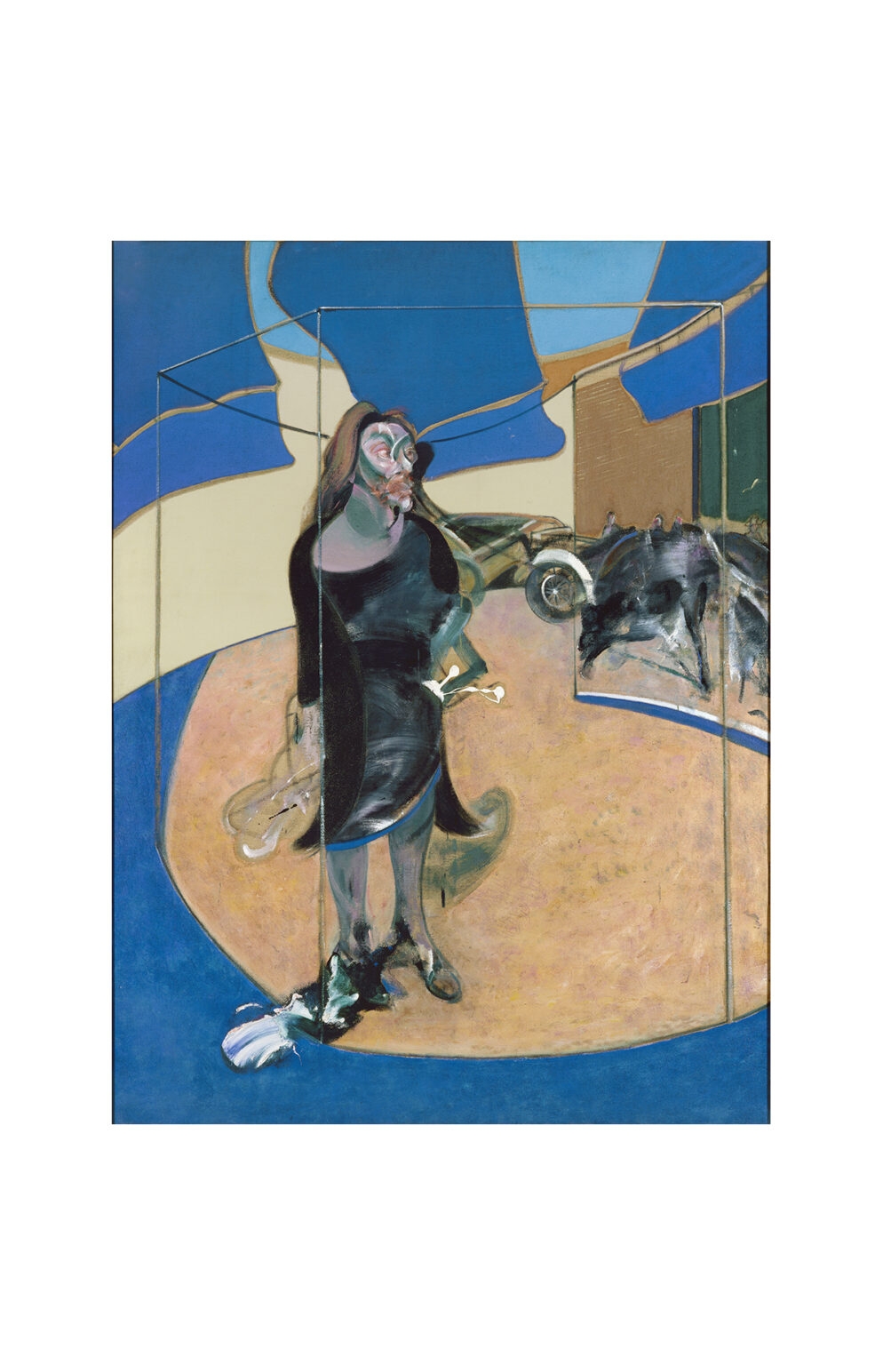Portrait of Isabel Rawsthorne Standing in a Street in Soho, 1967 – The ...